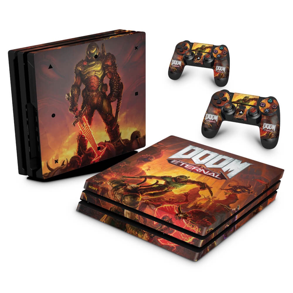 Skin PS4 Pro Adesivo - Doom Eternal | Shopee Brasil