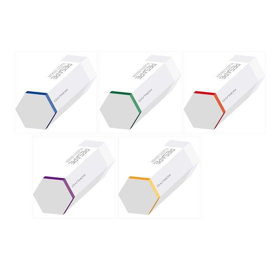 Borracha KOKUYO RESARE Plastic Eraser Hexagon White [Unidade] | Shopee ...