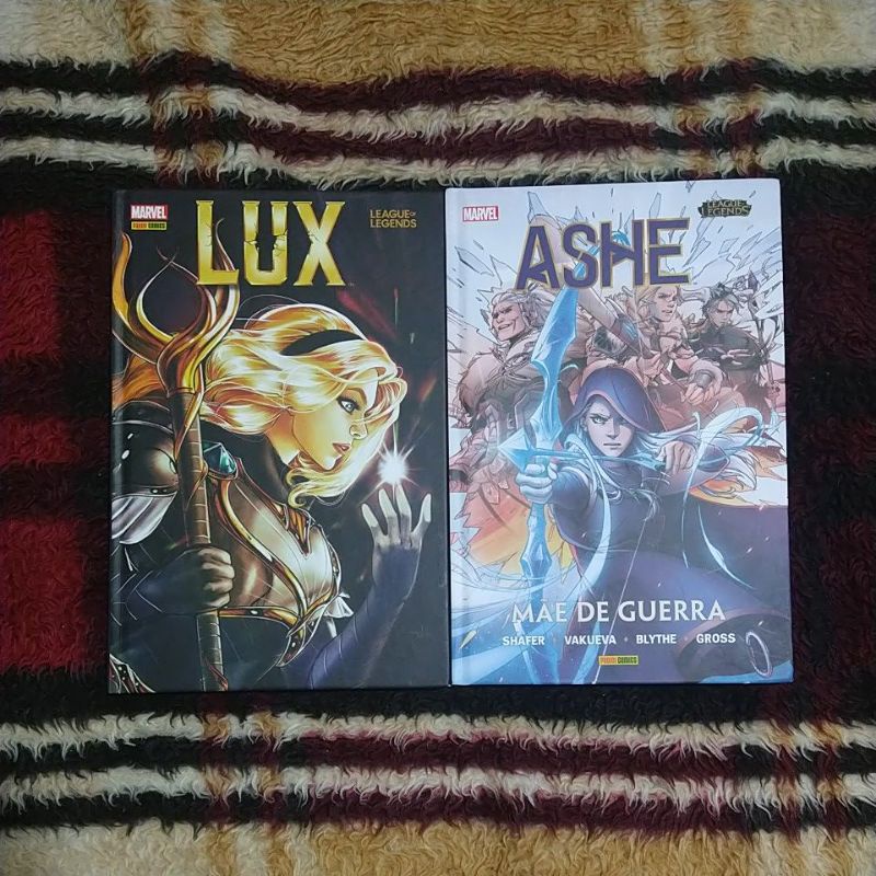 HQ Quadrinhos - League of Legends + Marvel - Ashe + Lux (Panini Comics ...