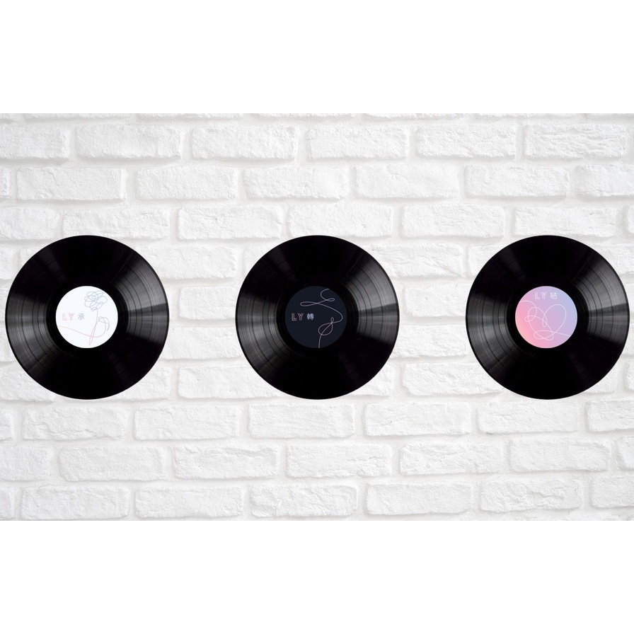 Discos de Vinil K-Pop Bts Love Yourself (Item Decorativo) | Shopee Brasil