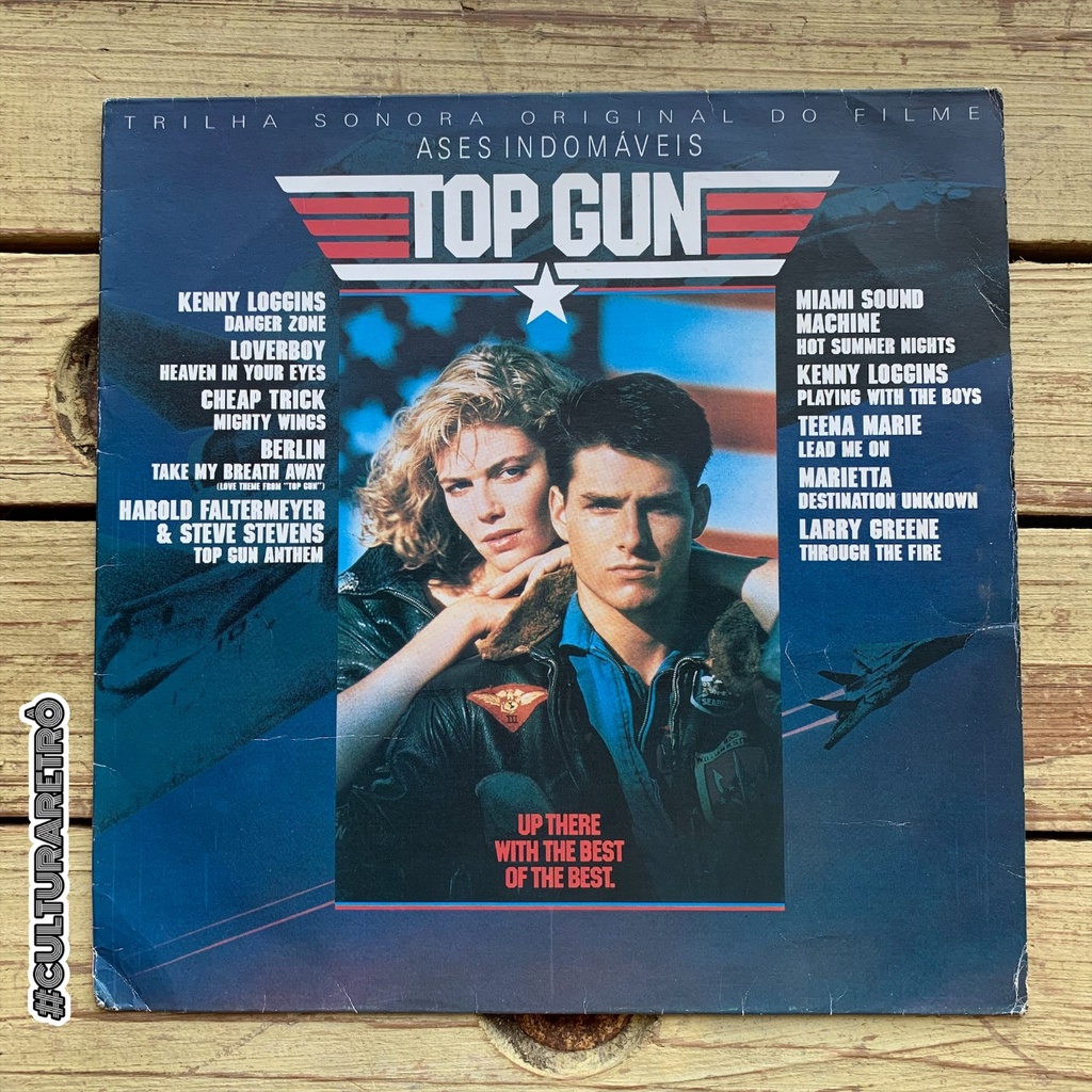LP VINIL TRILHA FILME TOP GUN 1986 CBS( ÓTIMO/ ENCARTE RARO) | Shopee ...
