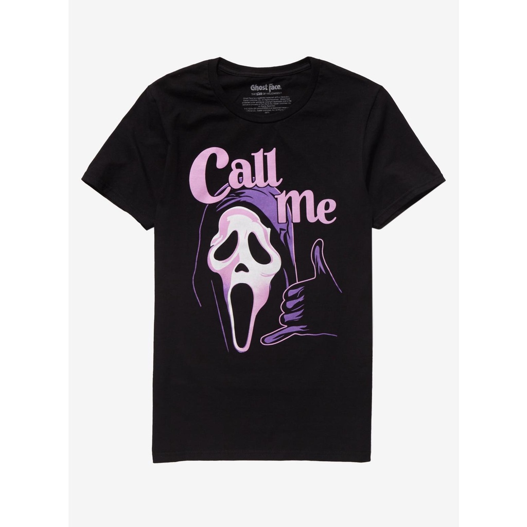 Camiseta Ghost Face Gráfico Gótico Scream Y2K | Shopee Brasil