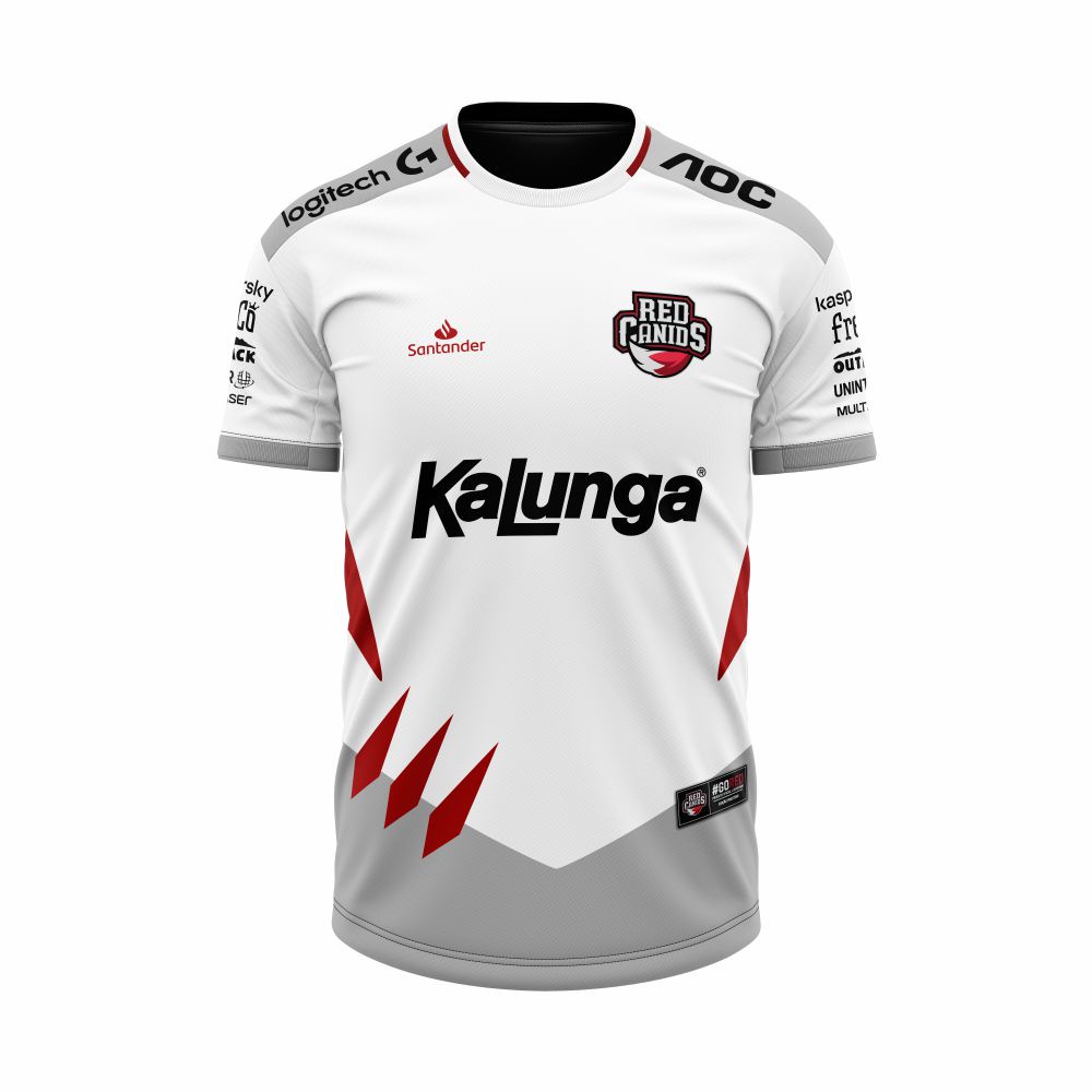Uniforme - RED Canids 2º SPLIT 2022 - BRANCO | Shopee Brasil