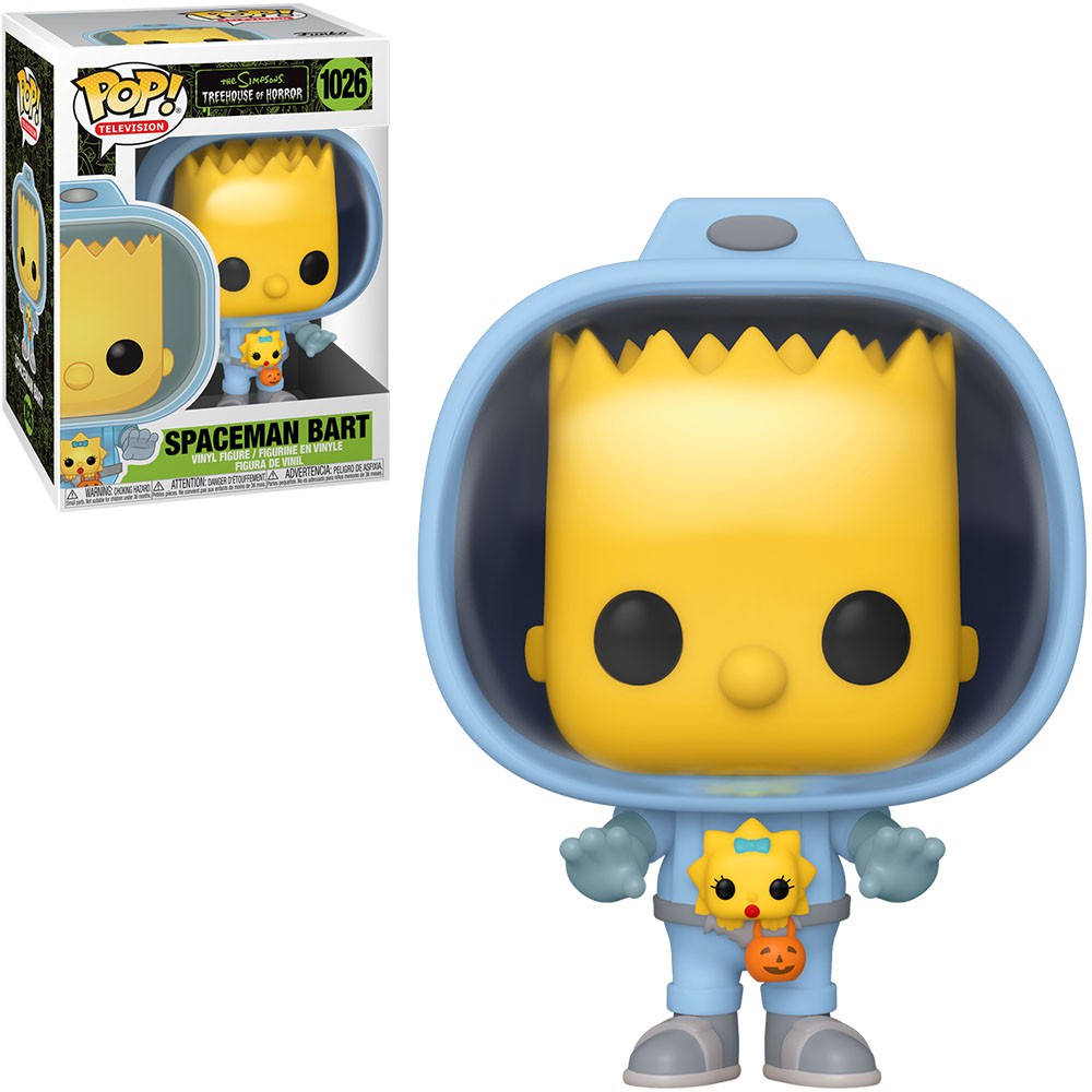 Funko Pop! The Simpsons Spaceman Bart #1026 Original | Shopee Brasil