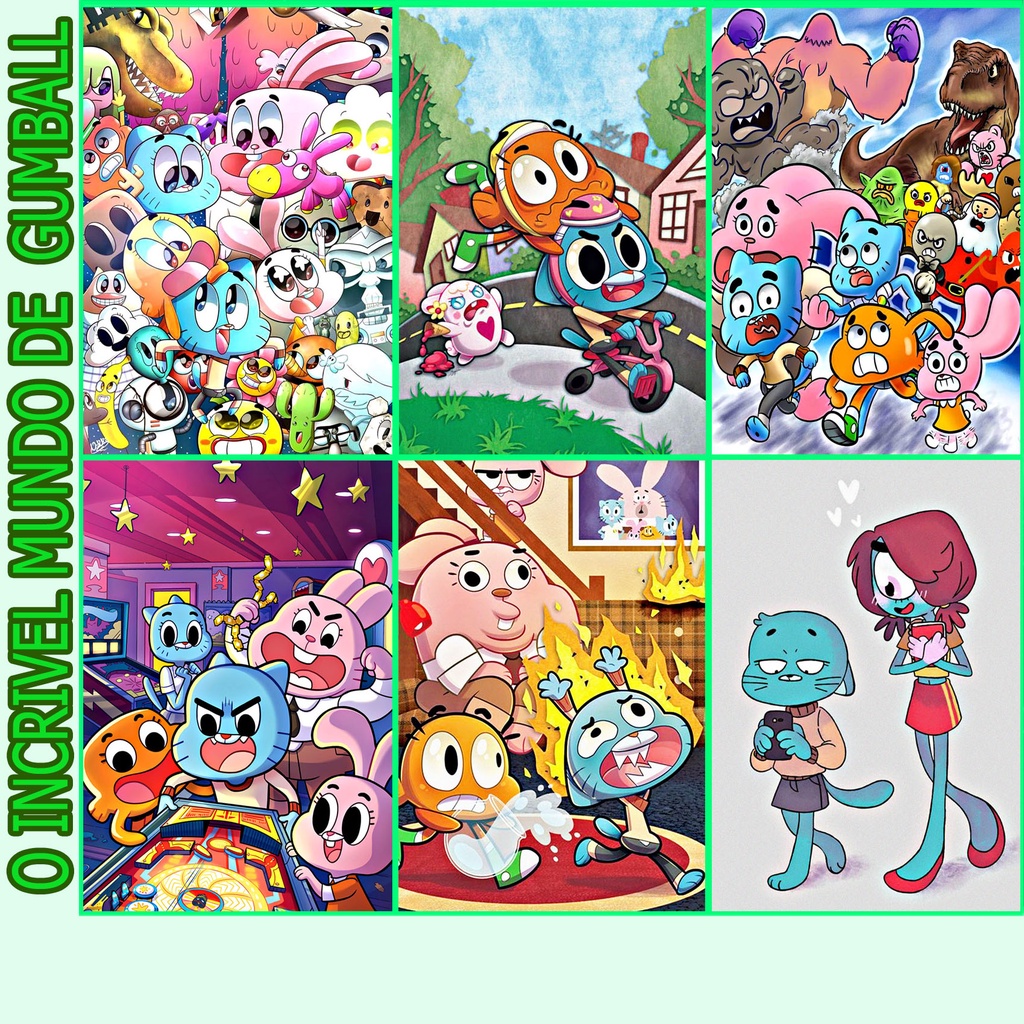 Incrivel Mundo De Gumball Anime Amazing World Of Gumball