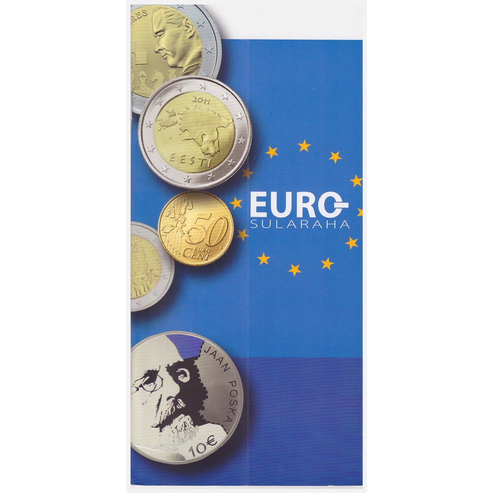 Euro Sularaha - Eesti Ja Euro / Estônia E O Euro | Shopee Brasil