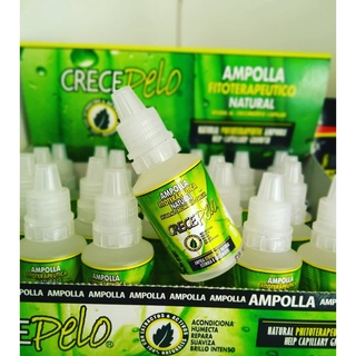 kit 2 Ampola de Crescimento Capilar Crece Pelo Boé REPARAÇÃO PROFUNDA e ...