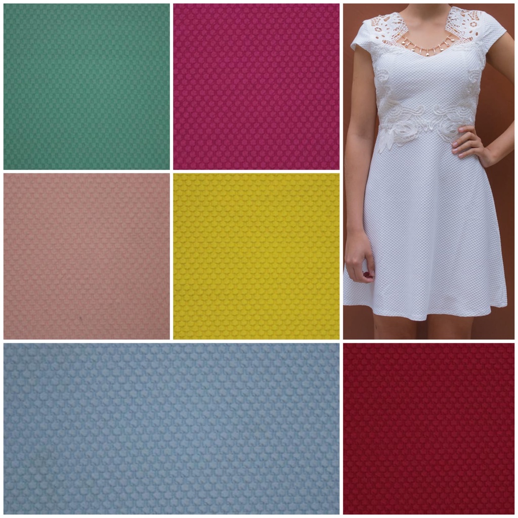 Malha Piquet com Elastano 10m x 1,50m lindas cores! | Shopee Brasil