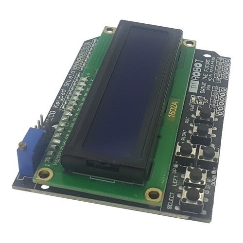 Módulo Display Lcd 16x02 Com Teclado | Shopee Brasil