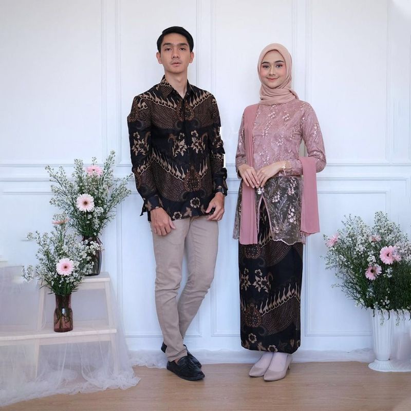Casal SARIMBITAN BATIK ALANA PREMIUM Condição Uniforme | Shopee Brasil