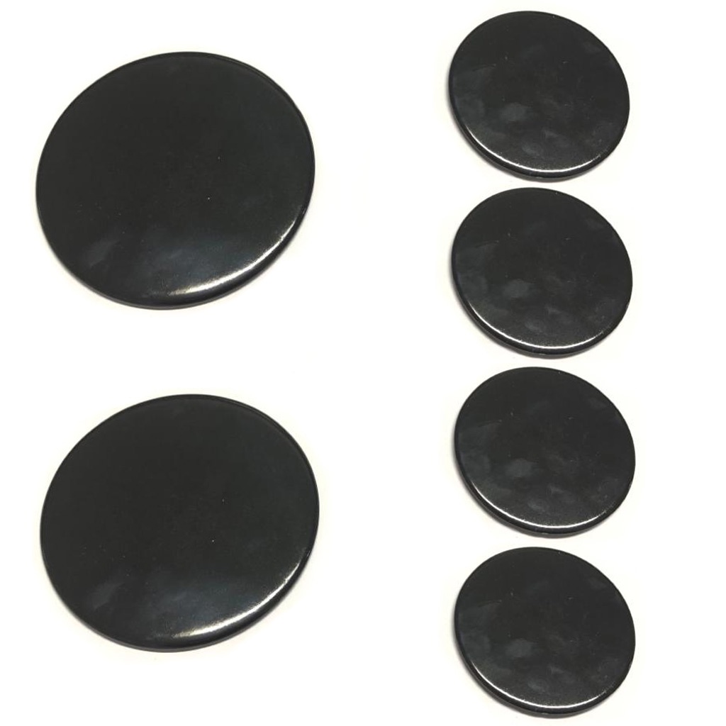 Kit 6 Tampinhas Espalhadores Tampas Fogão Electrolux 76sb | Shopee Brasil