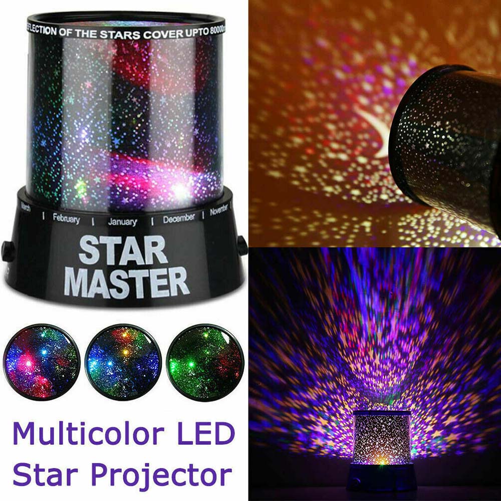 Galaxy Star Night Lights Sky Projector Night Lamp LED Magic Astro ...