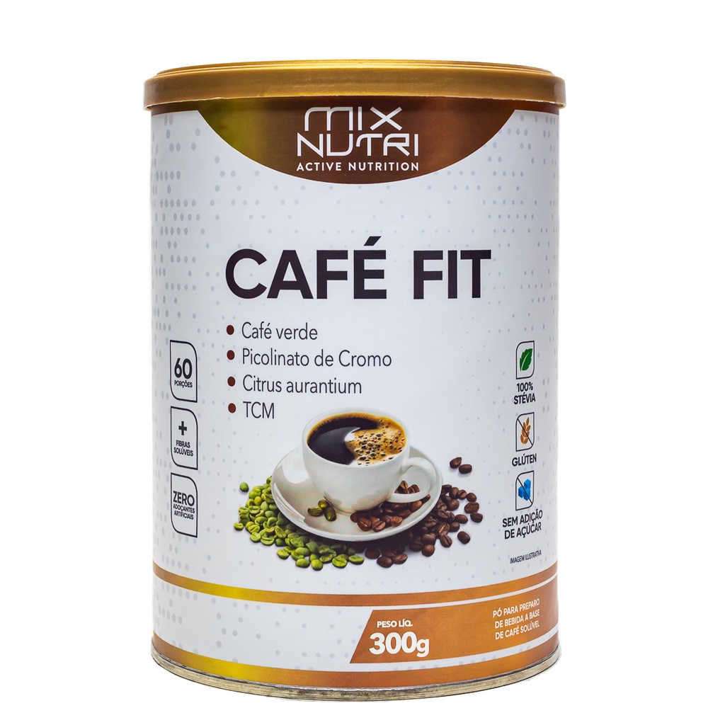 Café Fit Sabor Café 300G Mix Nutri | Shopee Brasil