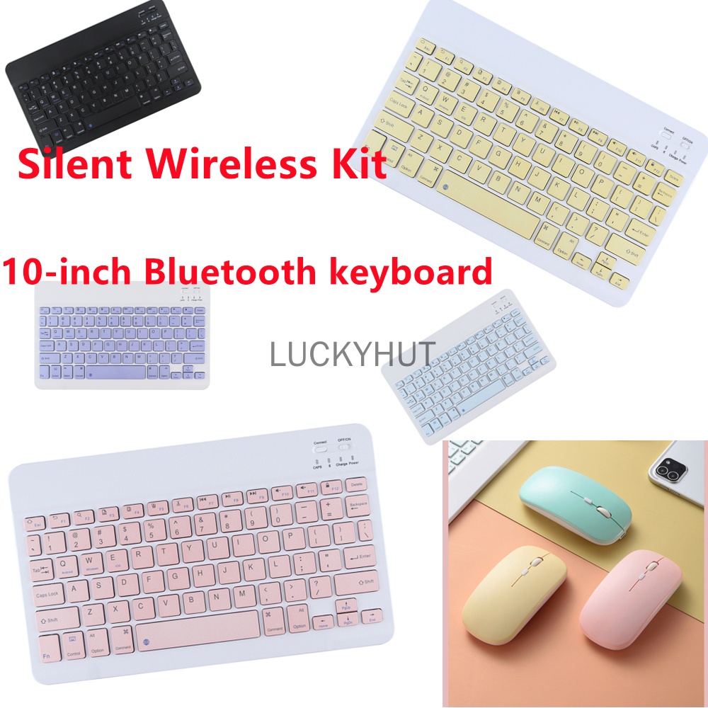Para Teclado Bluetooth IPad Tablet Rato E Universal De 10 Polegadas ...