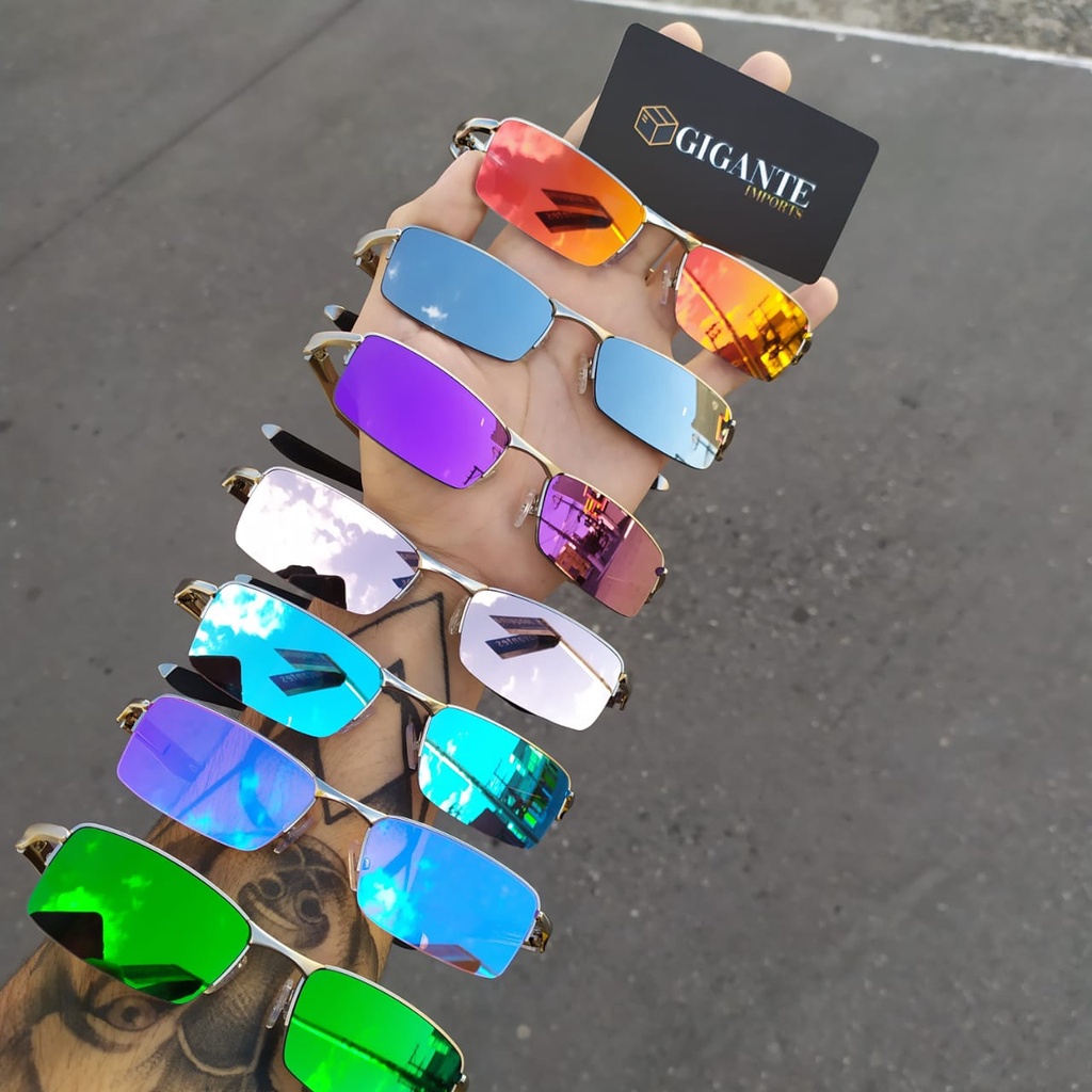 Oculos Com Armação De Ferro Mandrake Vilão Quadradinho SPAZZINA ...