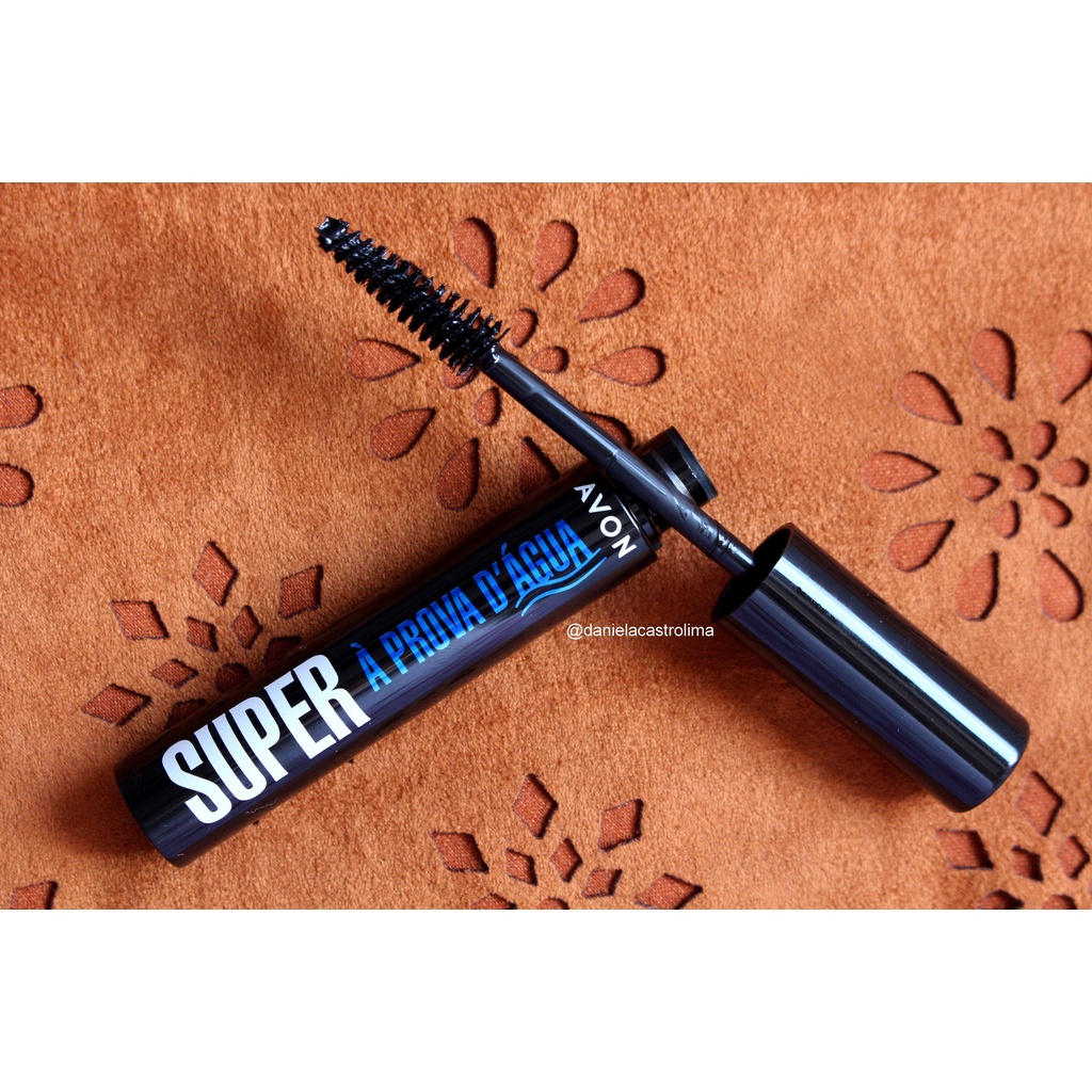 Máscara para Cílios rímel Avon Super à Prova D'Água - 8ml | Shopee Brasil
