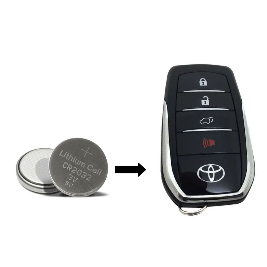 Bateria Original P/ Chave De Presença Toyota Hilux Envio 24h | Shopee ...