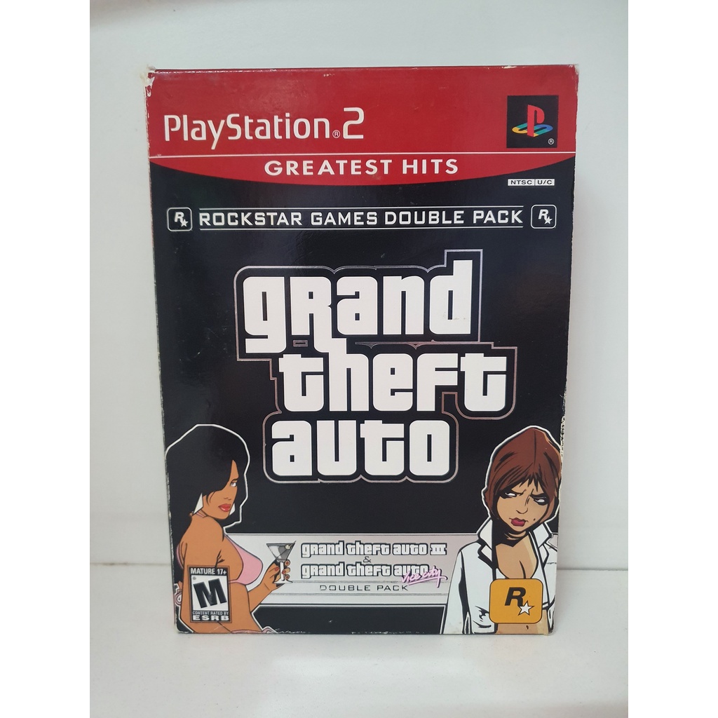 GTA Double Pack - PS2 | Shopee Brasil