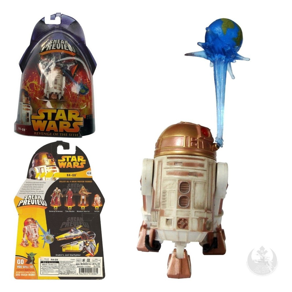Star Wars Droid R4-g9 Revenge Of The Sith Sneak Preview - Gulliver ...