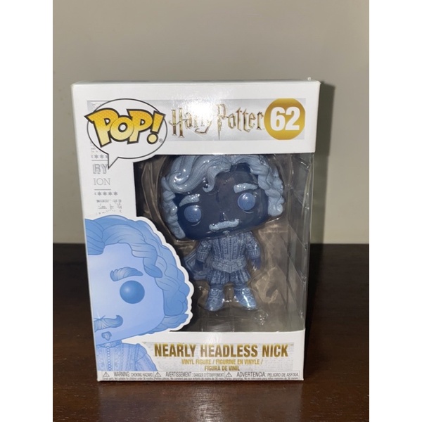 Funko pop Nearly Headless Nick 62 - Harry Potter | Shopee Brasil