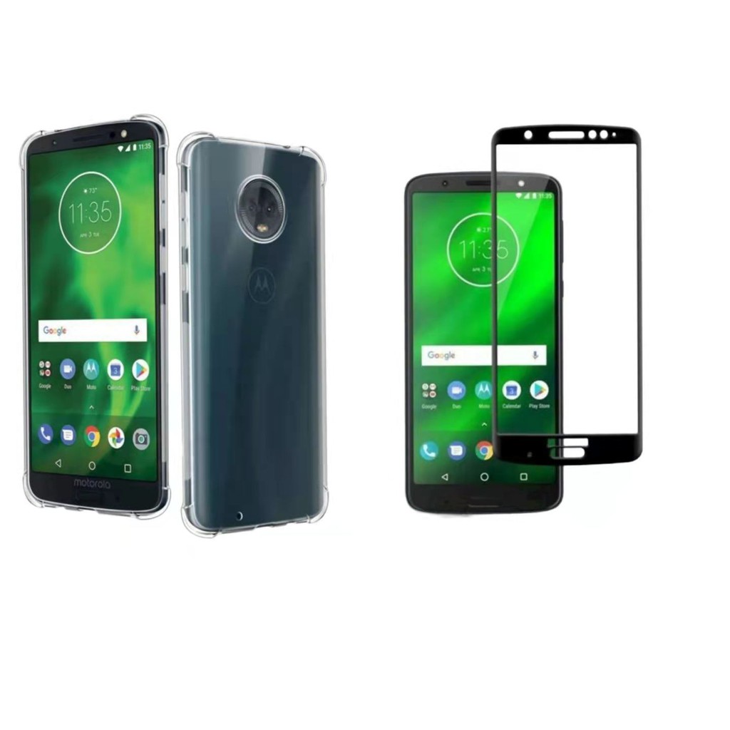 Capa Capinha Anti Shock Motorola Moto + Pelicula Vidro 3D G6/G7 PLAY/G7 POWER/G8/G9/G5 PLUS ...