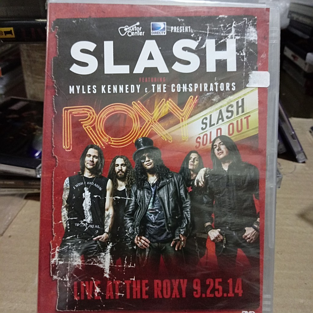 Dvd Slash - Live at the Roxy 9.25.14 (Lacrado) | Shopee Brasil