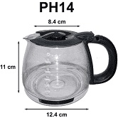 Jarra para cafeteira ph14 philco Produto Original | Shopee Brasil