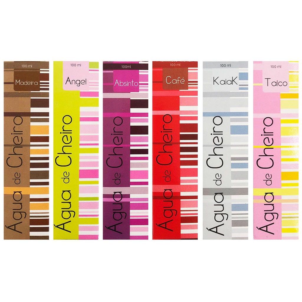 12 Perfumes Água de Cheiro Atacado | Shopee Brasil