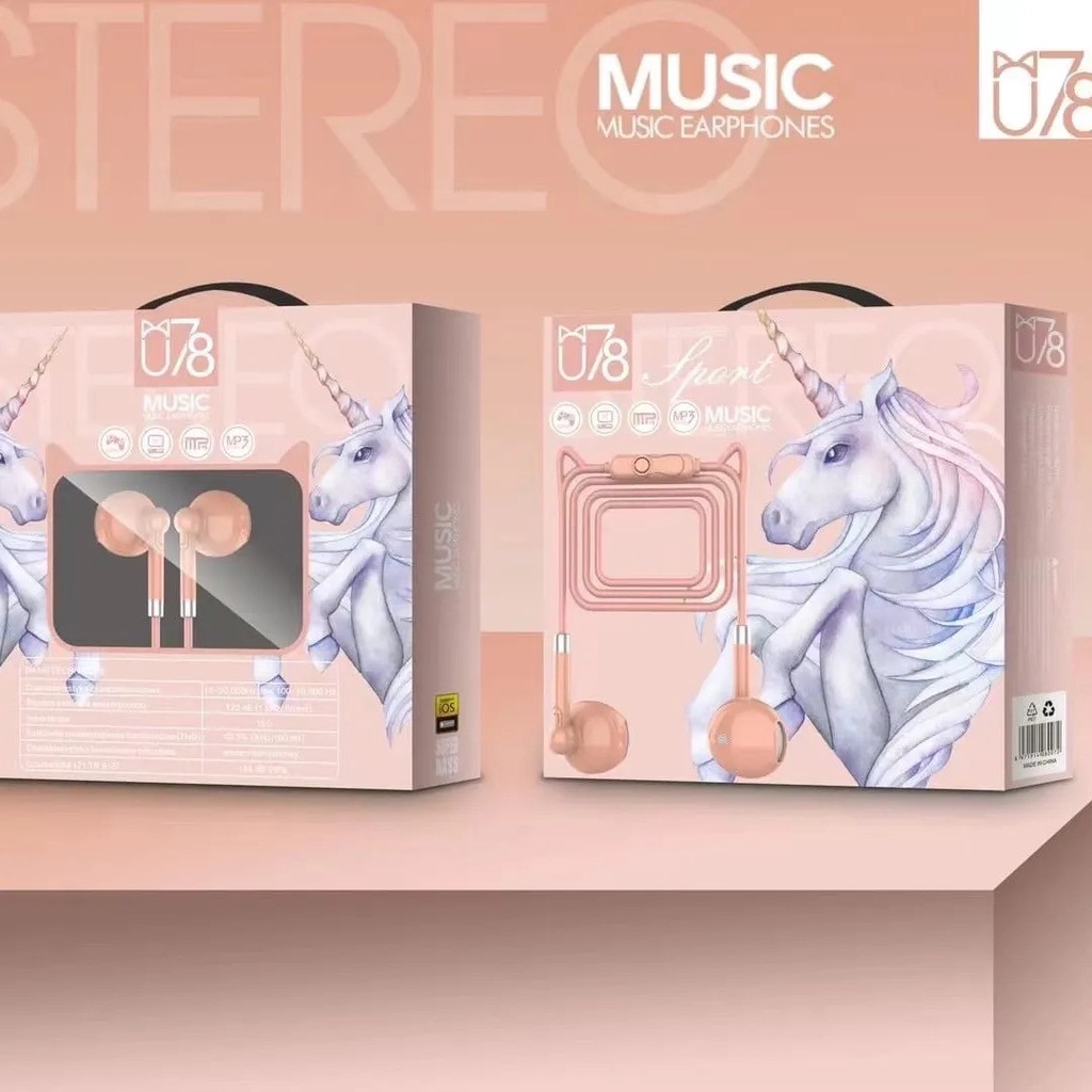 fone de ouvido U78 | Shopee Brasil