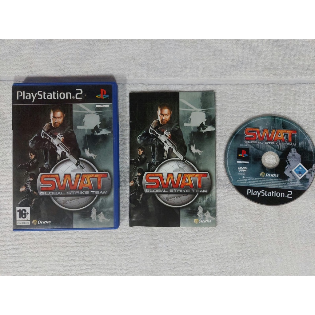 Playstation 2 Swat Global Strike Team ((( Jogo Original )))💢 ...