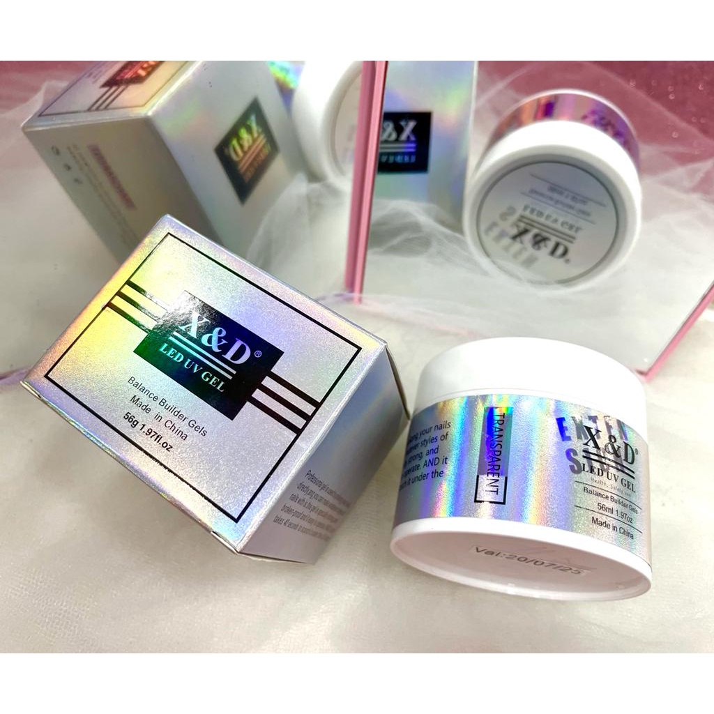 Novo Gél X&d Balance Bullder gel 15 grama/ Gel De Unha Xed Builder ...