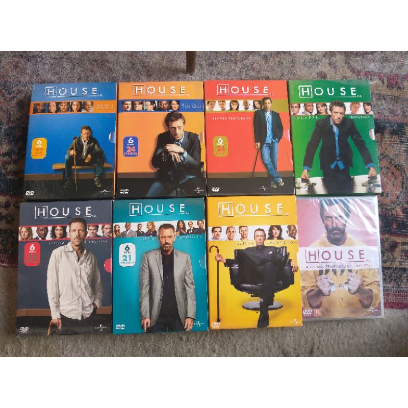 DVDs das 8 temporadas de House | Shopee Brasil