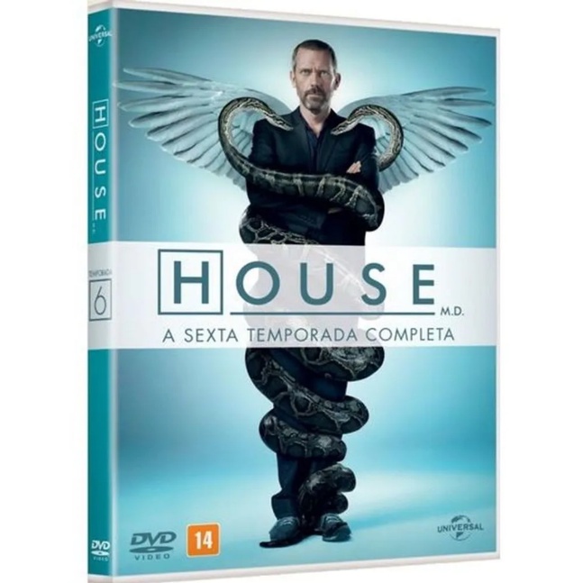 Box Dvd House Sexta Temporada Completa (6 Dvds) LACRADO | Shopee Brasil