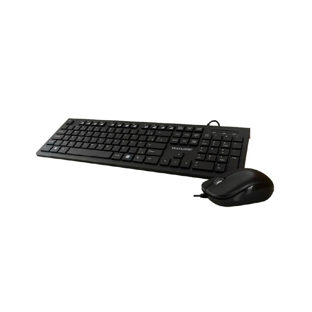 Kit Multilaser Teclado e Mouse Multimídia TC240 | Shopee Brasil