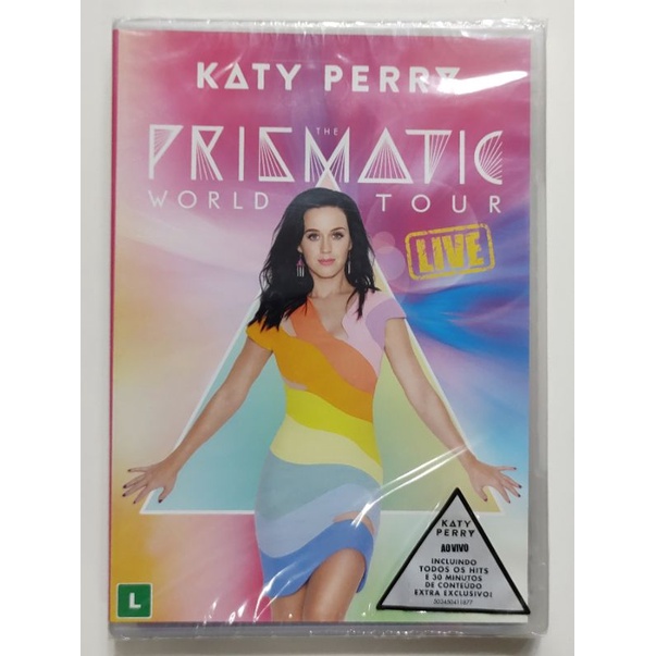 DVD - KATY PERRY - ( THE PRISMATIC WORLD TOUR ) - LIVE | Shopee Brasil