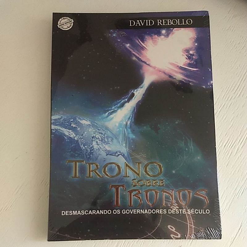 Livro Trono sobre trono - David Rebollo-ed.atualizad | Shopee Brasil