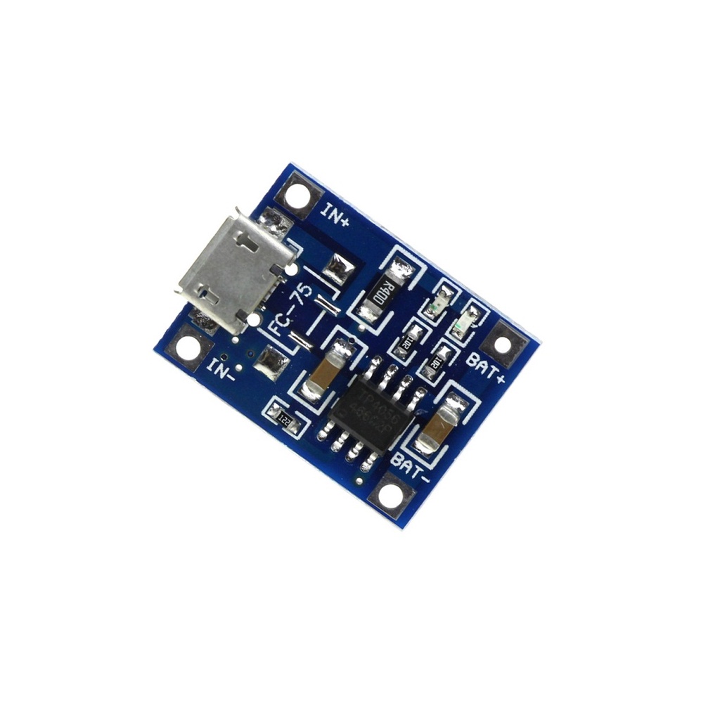 TP4056 TP-4056 Carregador 5V p/ Circuito Eletronico Esp8266 Arduino | Shopee Brasil