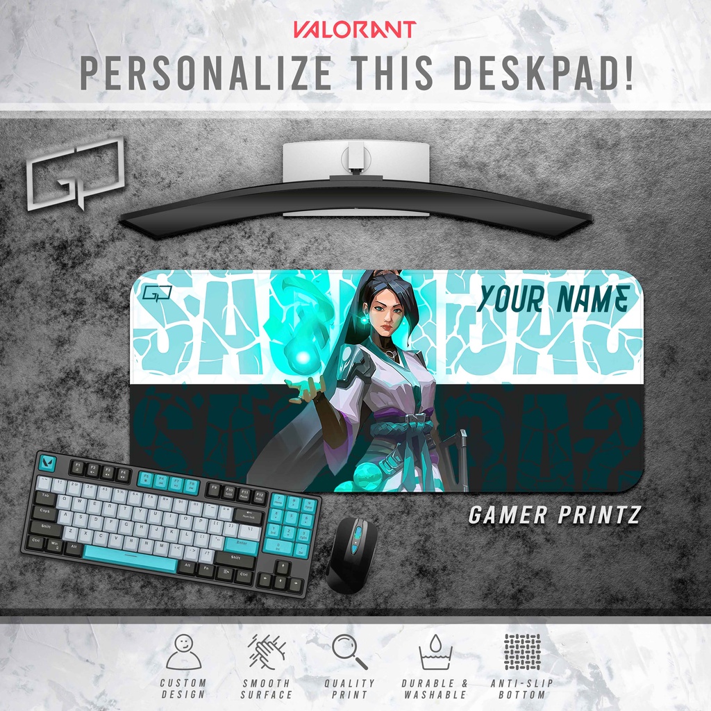 Almofada De Mesa Para Jogos De Valorante Personalizada SAGE Valorant ...