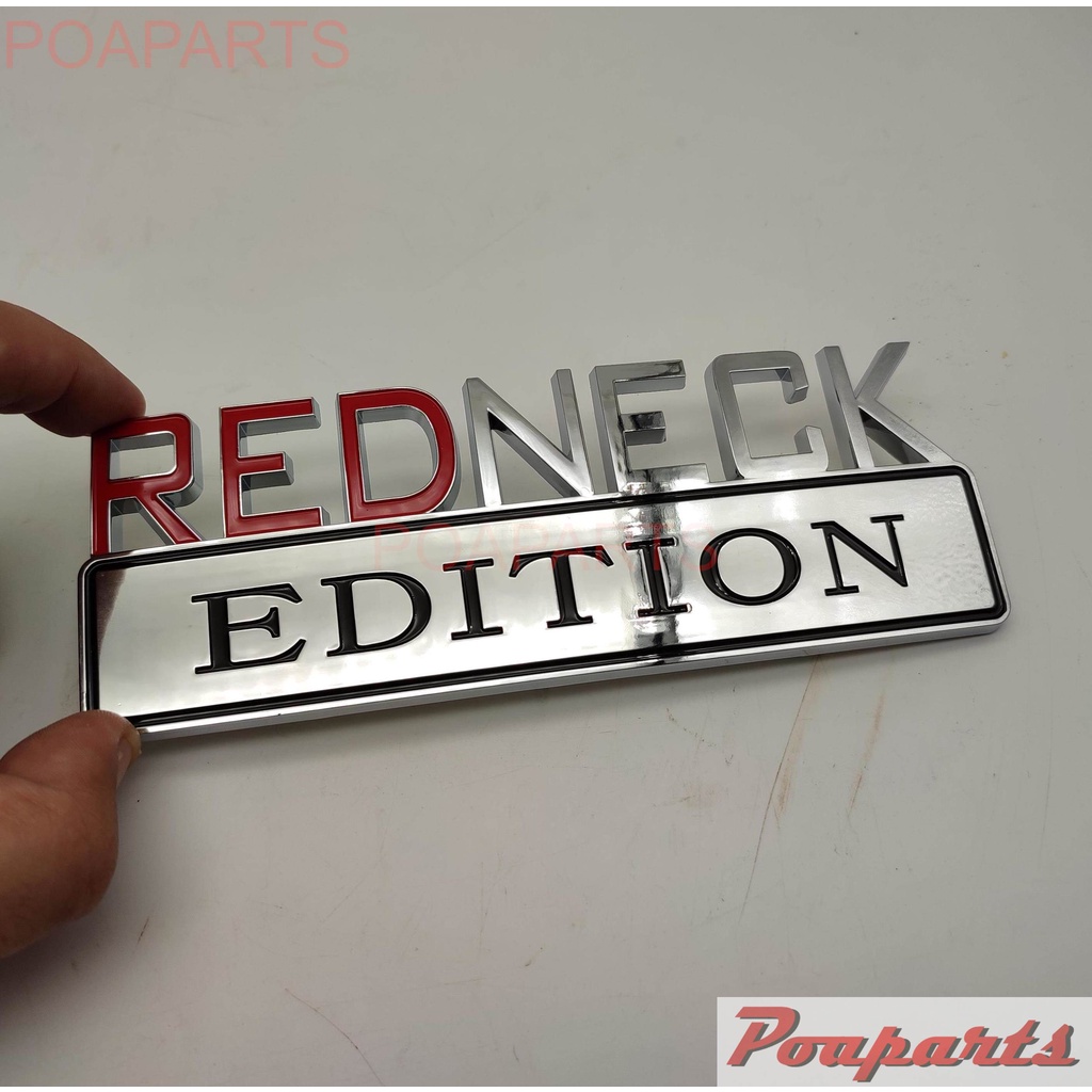 Emblema Redneck Edition Pickup F100 C10 D20 Silverado | Shopee Brasil
