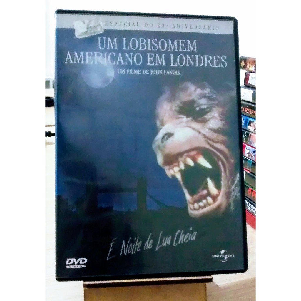 DVD Filme Um Lobisomem Americano em Londres | Shopee Brasil