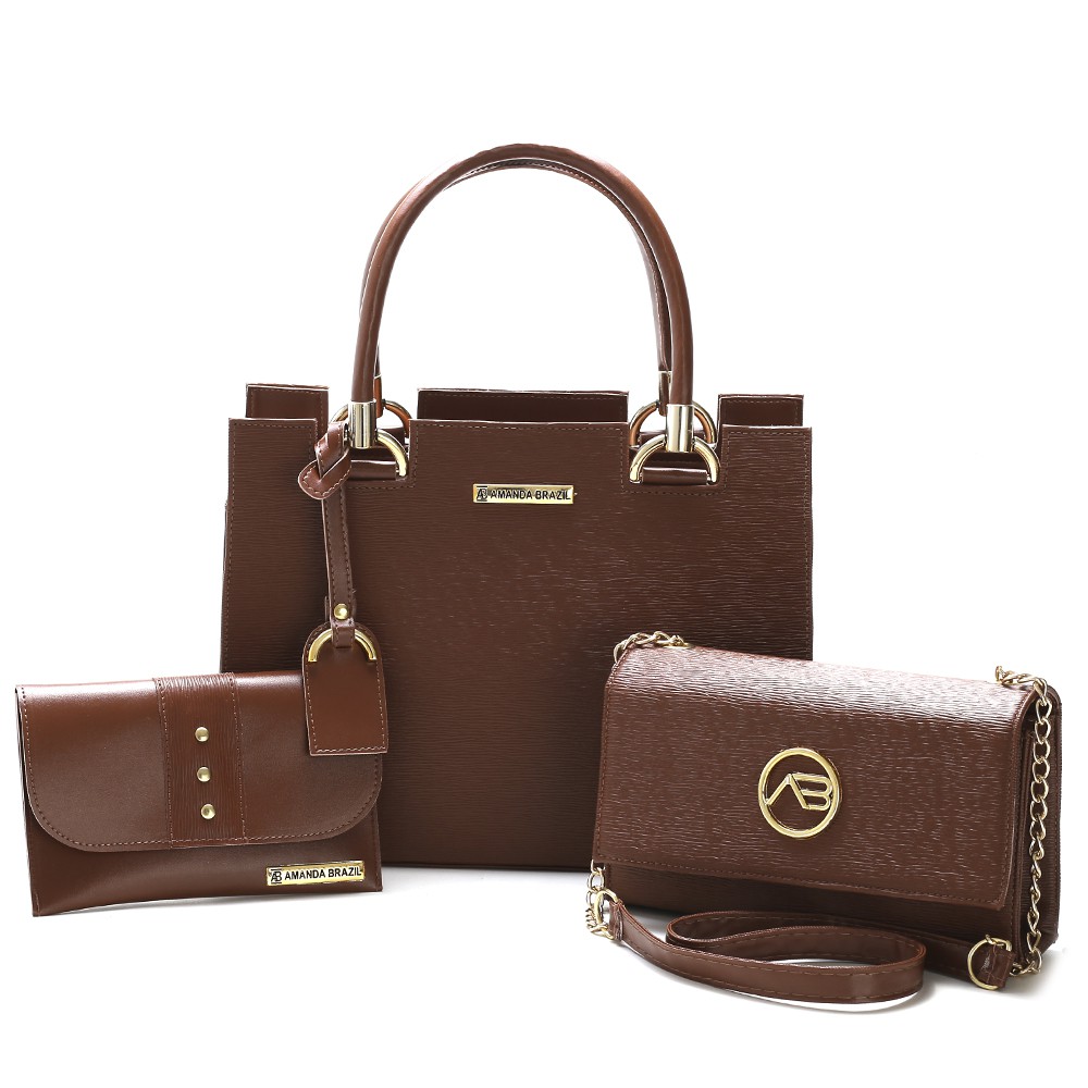 Kit Bolsa PROMOÇÃO!! Amanda Brazil!!! | Shopee Brasil