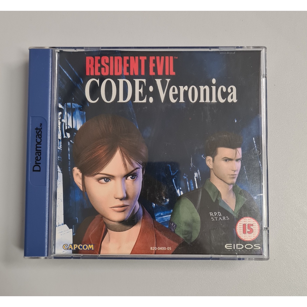 jogo resident evil code veronica Dreamcast Original europeu | Shopee Brasil
