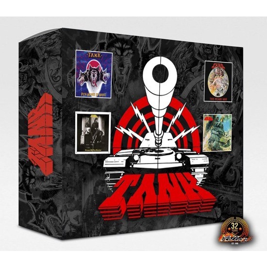 Box Tank - Four Cd Box Set + Poster (novo/lacrado) | Shopee Brasil