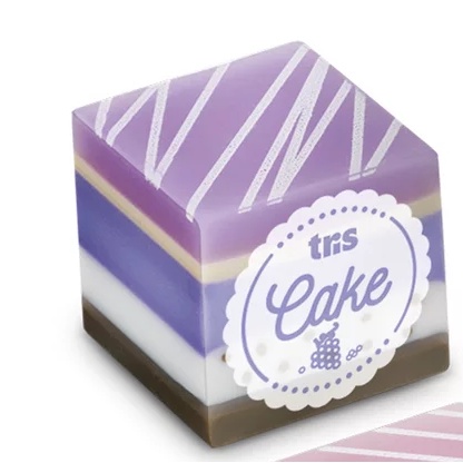 Borracha Tris Cake Holic com cheirinho | Shopee Brasil