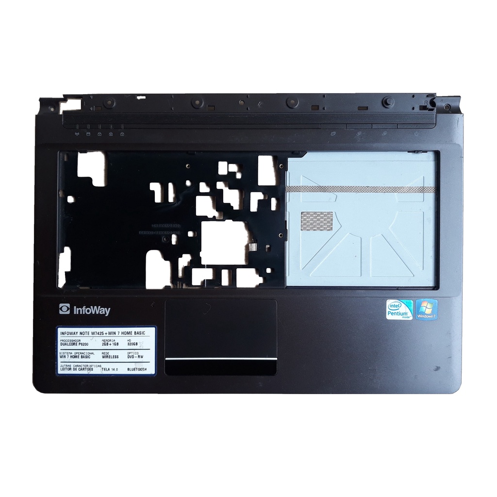 Base Do Teclado Notebook Itautec Infoway W7425 Usada | Shopee Brasil