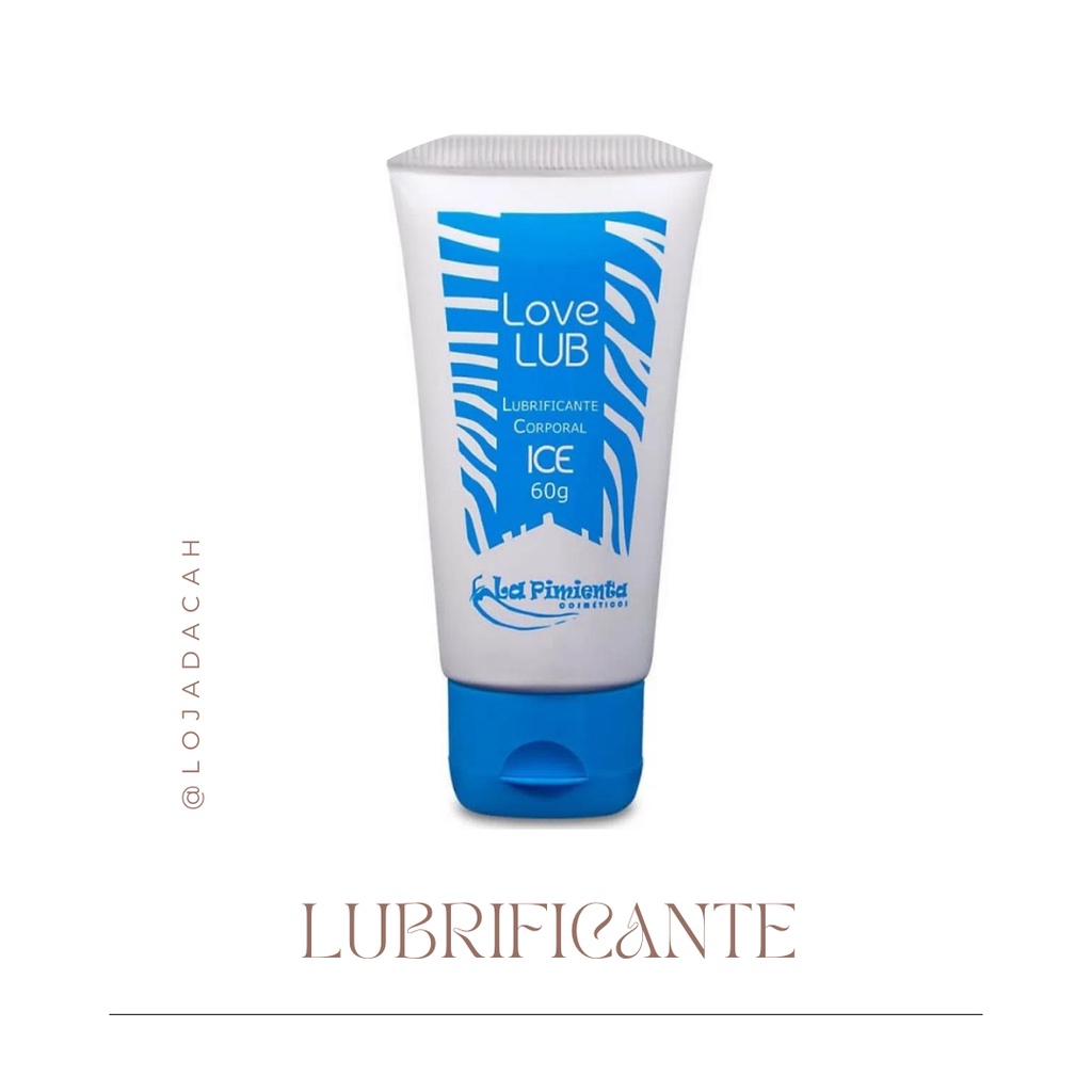 Love Lub ICE Lubrificante - Gelado 60g | Shopee Brasil
