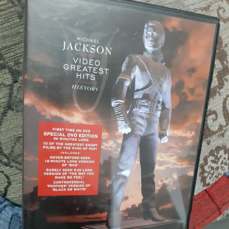 Michael Jackson - Video Greatest Hits History. | Shopee Brasil