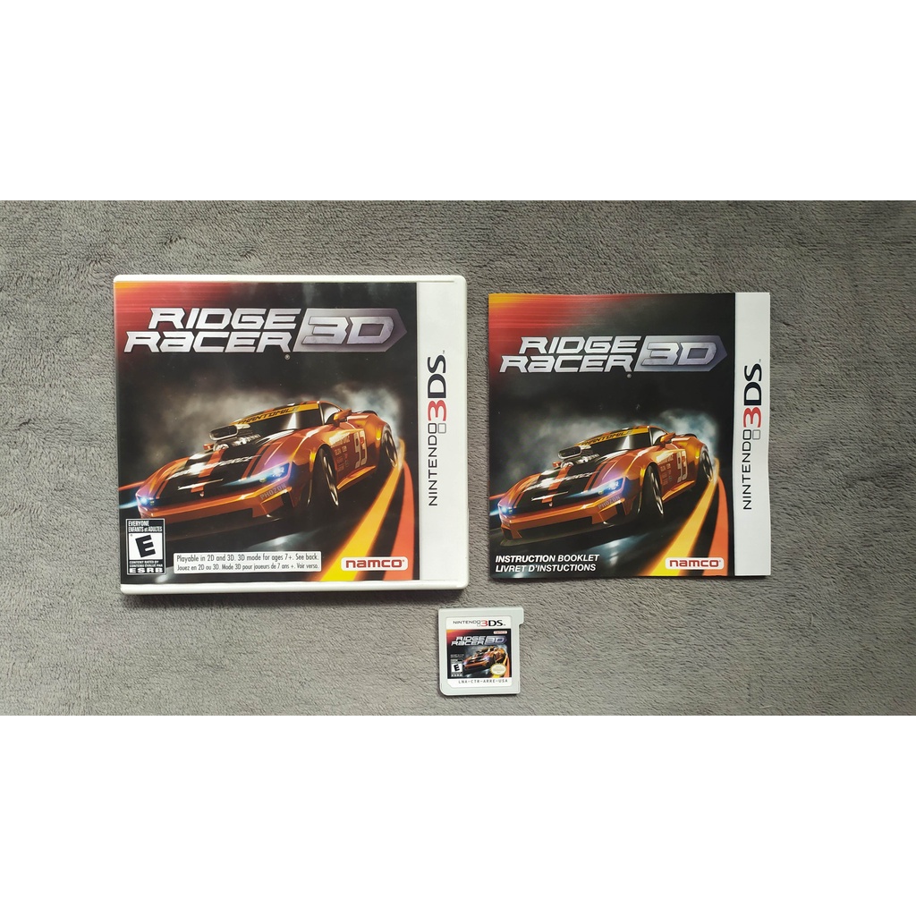 Nintendo 3DS - Ridge Racer 3d, Original, Americano, Completo | Shopee ...