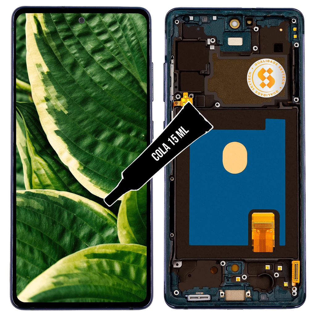 Tela Display Compativel Samsung S20 FE Original Nacional C/aro | Shopee ...