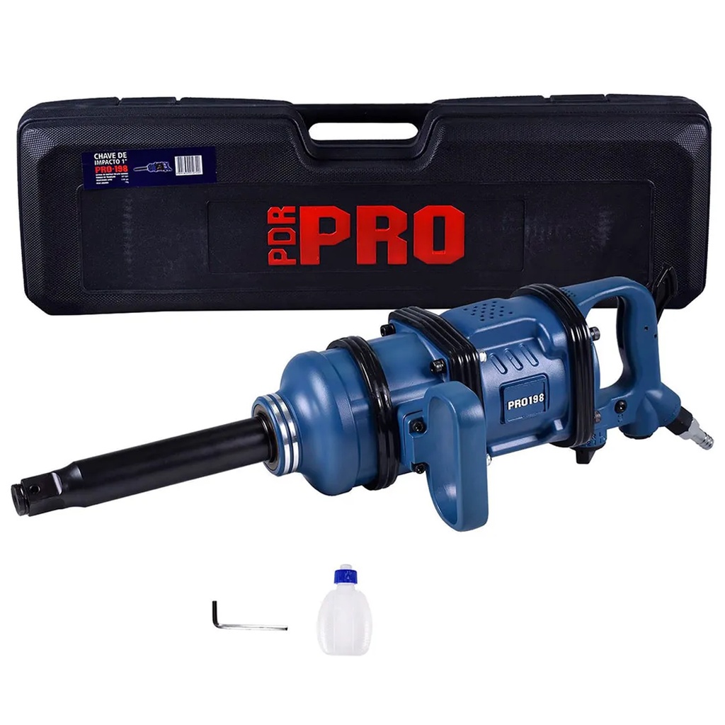Chave De impacto Pneumática Longa Com 1 Polegada E Torque Máximo ...